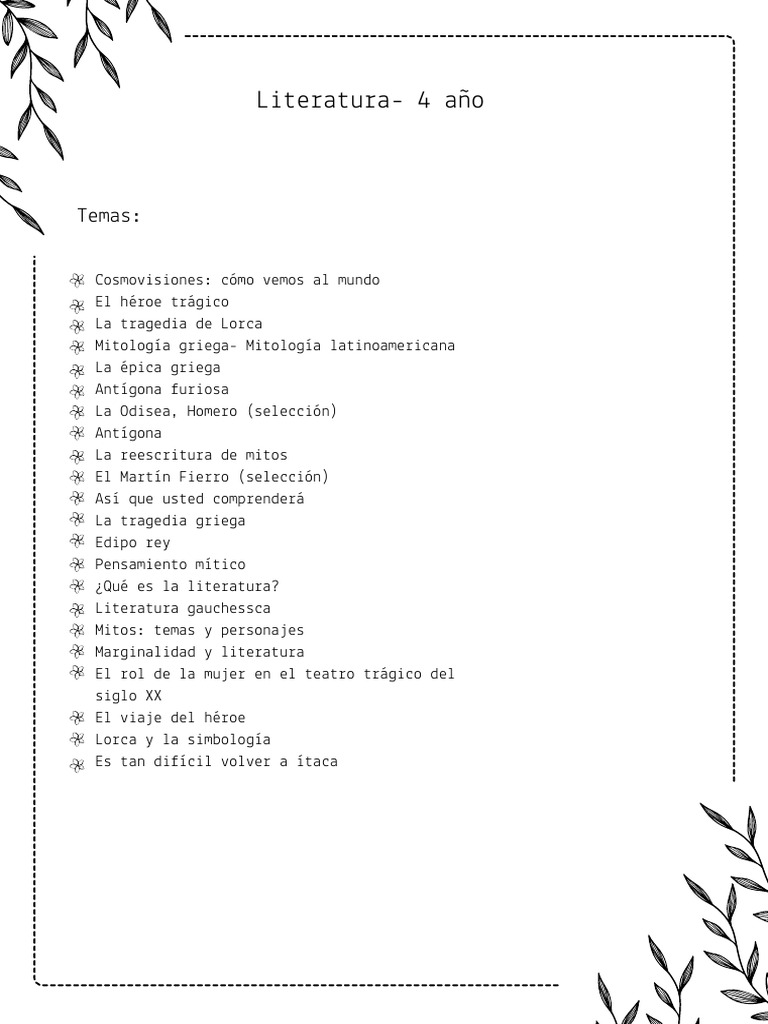 Actividad Paratextos 4 Año | PDF