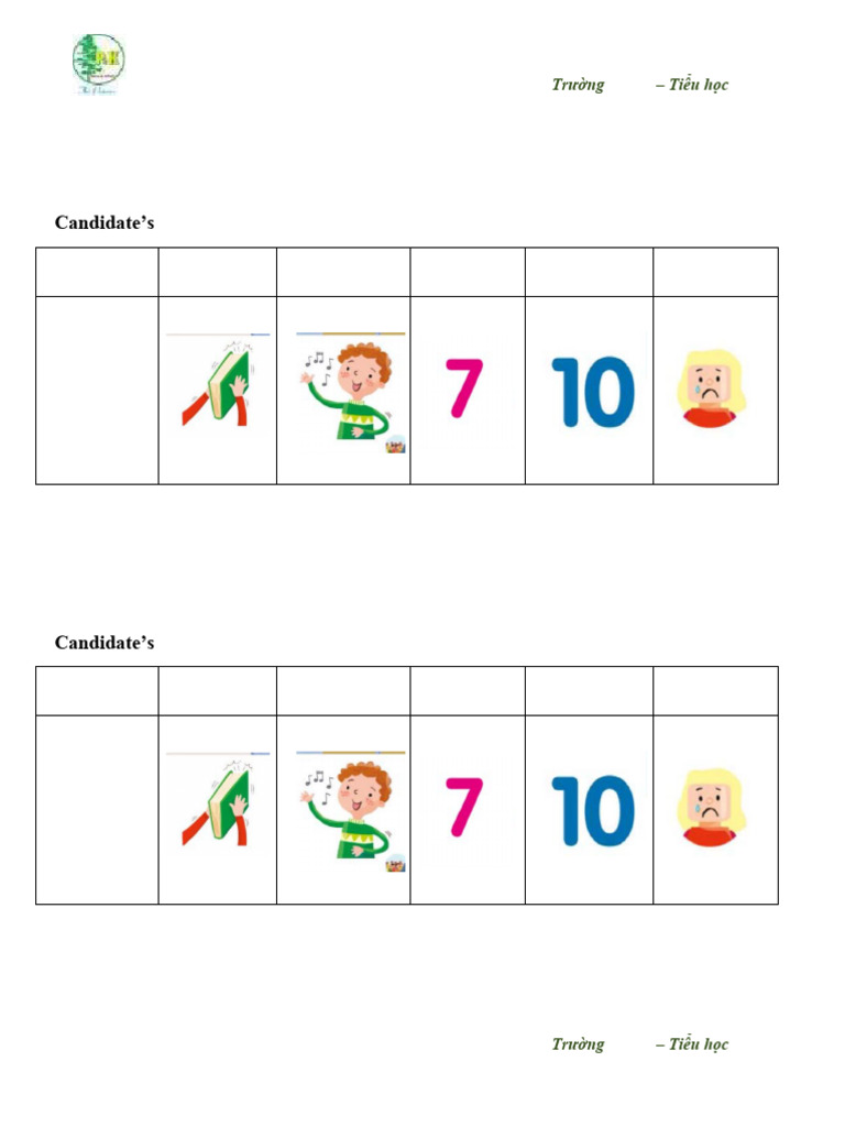 1ST Midterm Candidate's Paper Grade 1 | PDF