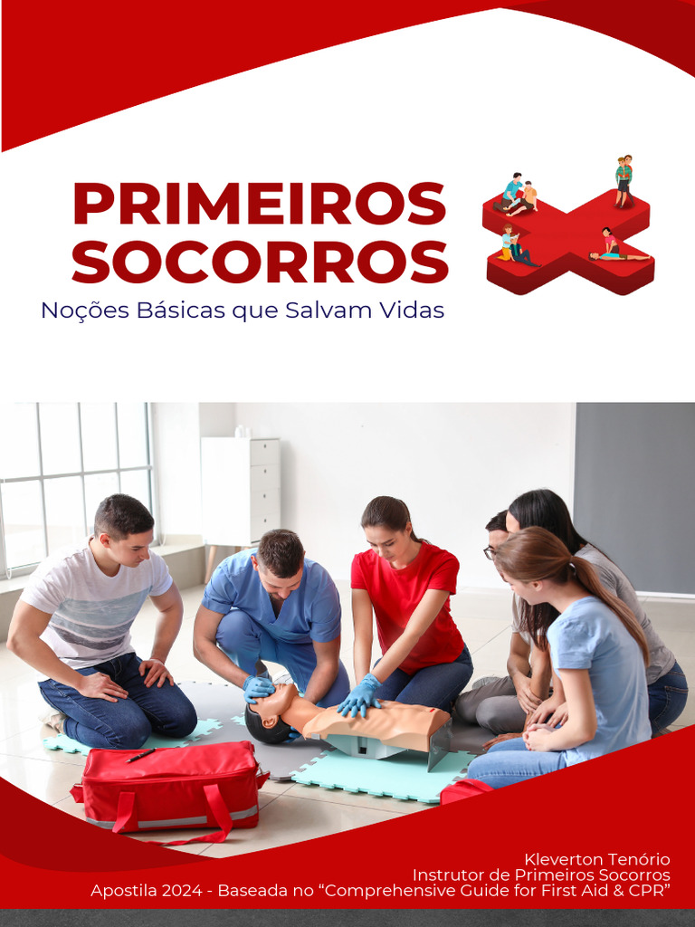 Manual de Primeiros Socorros | PDF | Reanimação cardiopulmonar | Músculo
