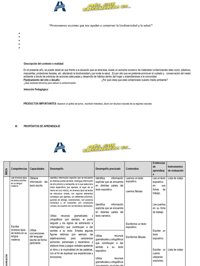 Unidad de Aprendizaje 3ro Prim | PDF | Aprendizaje | Riego