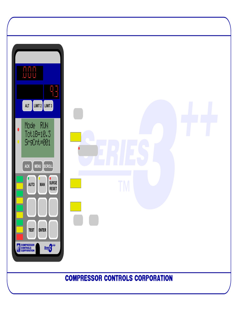 CCC Series 3 Anti-Surge Controller Guide | PDF | Power Supply | Menu ...