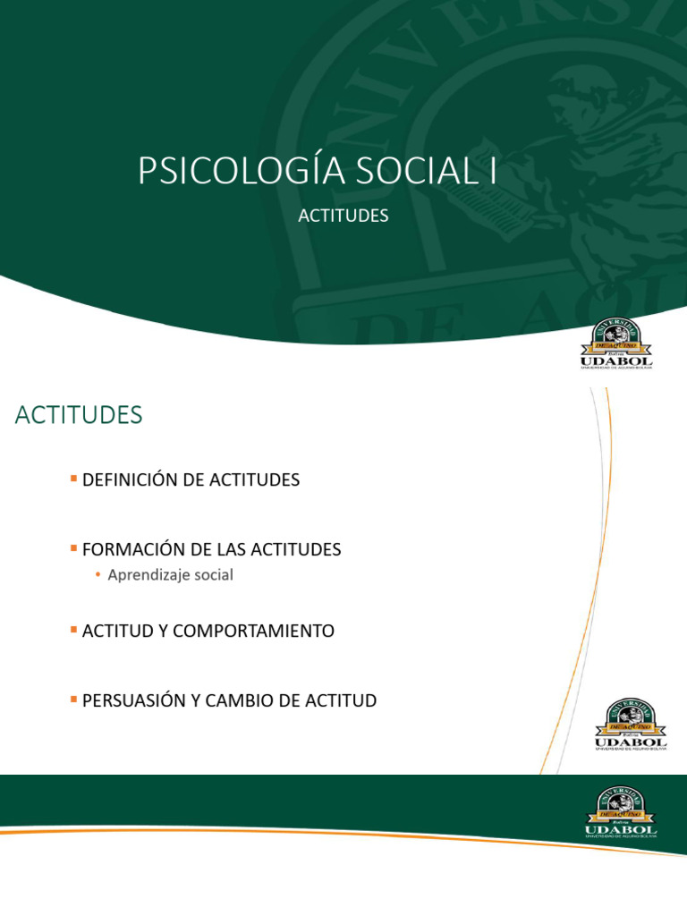 (PSI-305) T5-01.1 Actitudes | PDF | Crecimiento personal y profesional