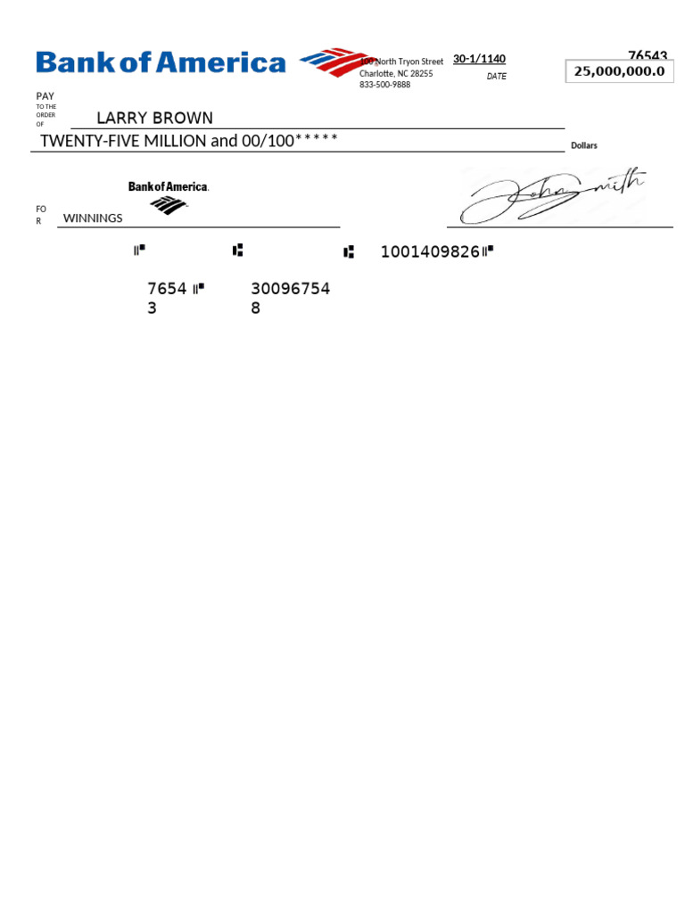 Check Draft Template | PDF