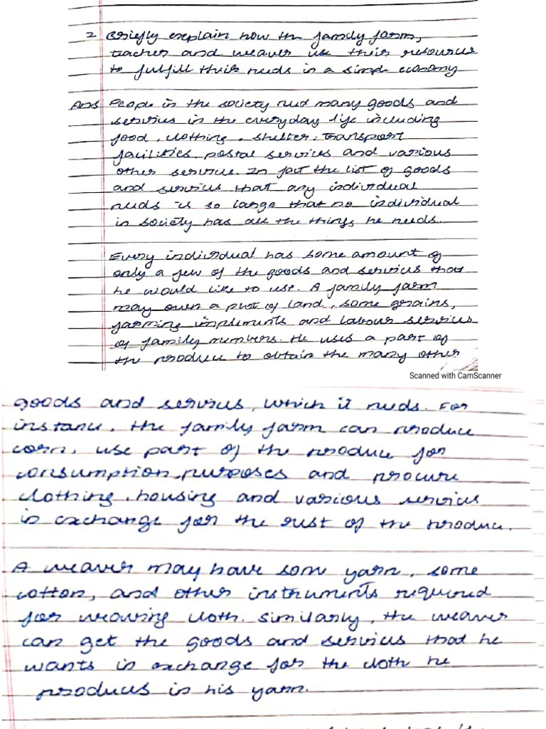 Chapter 1 Study Material 4m Answers | PDF
