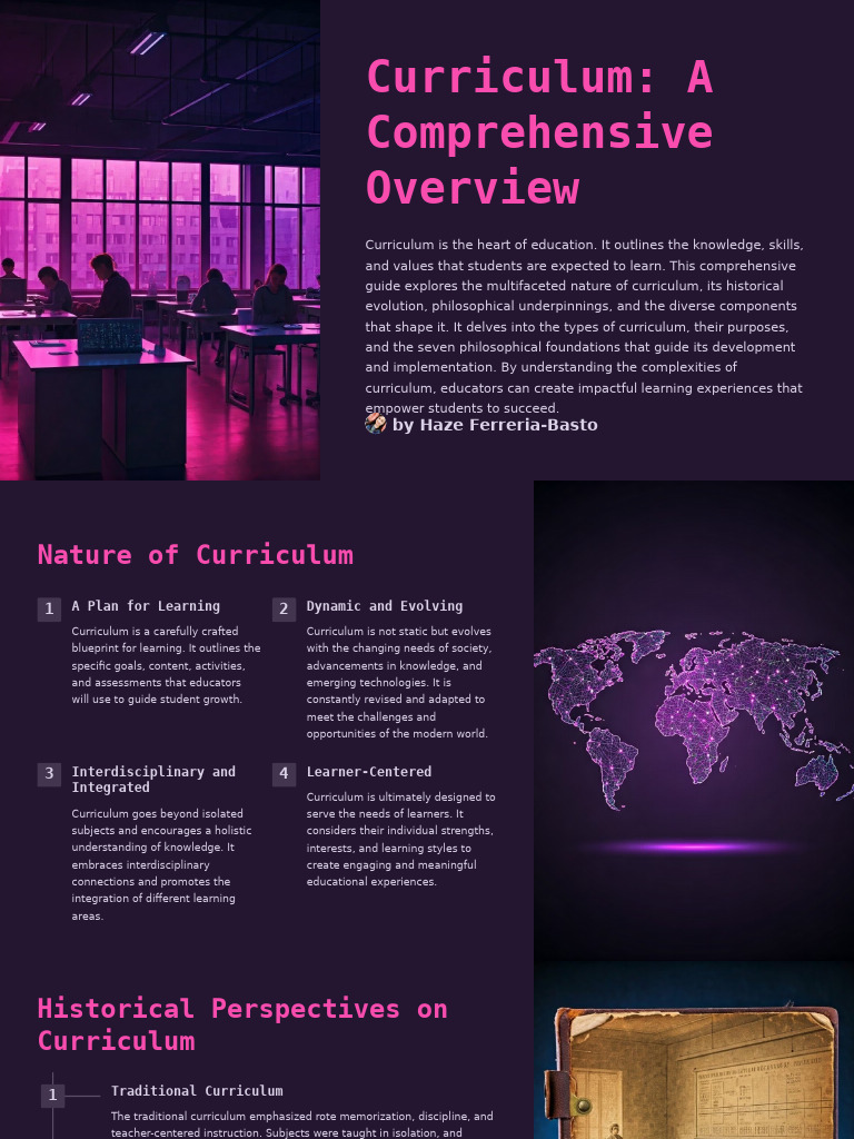 1 - Curriculum A Comprehensive Overview | PDF | Curriculum | Learning
