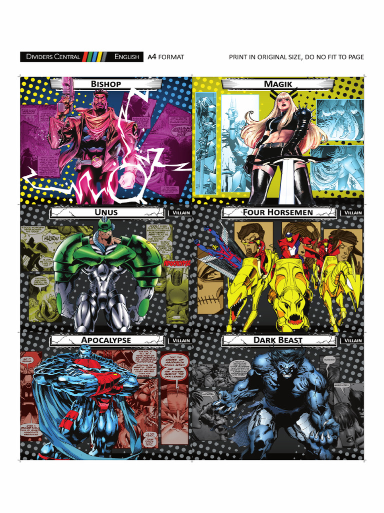 A4 ENG Horizontal Age of Apocalypse | PDF