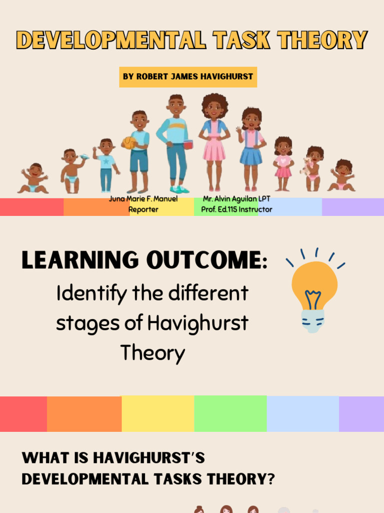Developmental Task Theory by R.J. Havighurst | PDF | Science & Mathematics