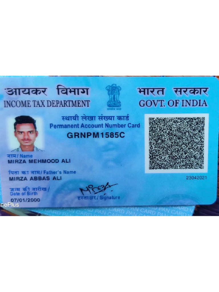 Pan Card | PDF
