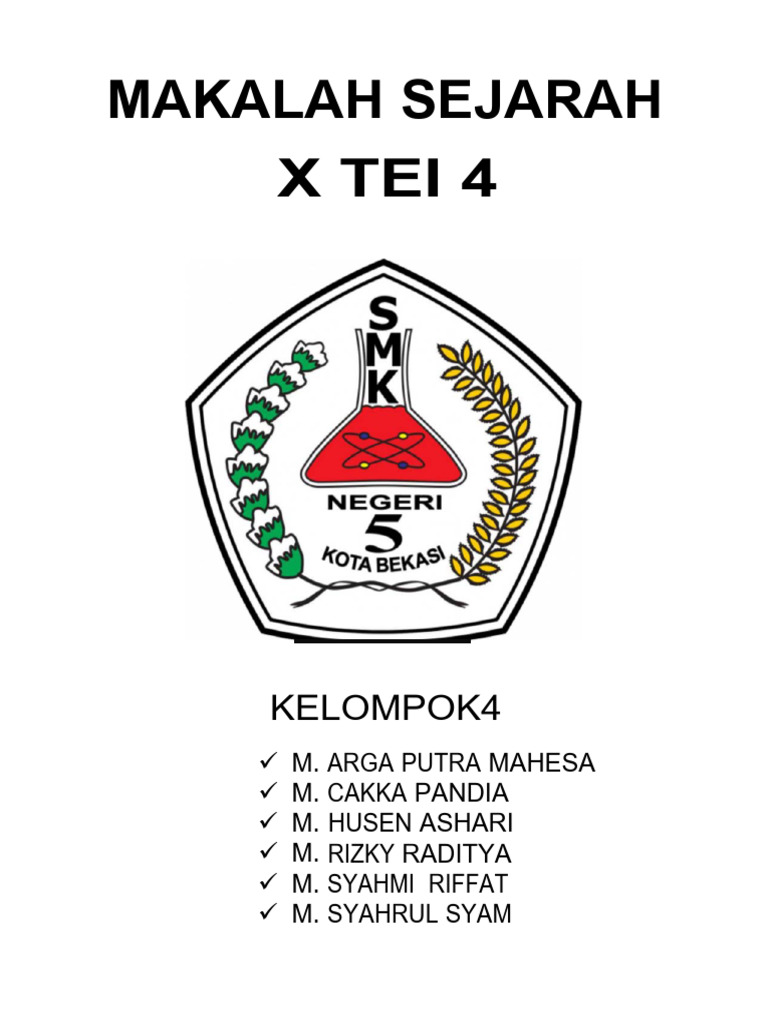 Makalah Sejarah Kelompok 4 X Tei 4 | PDF | Agama & Spiritualitas