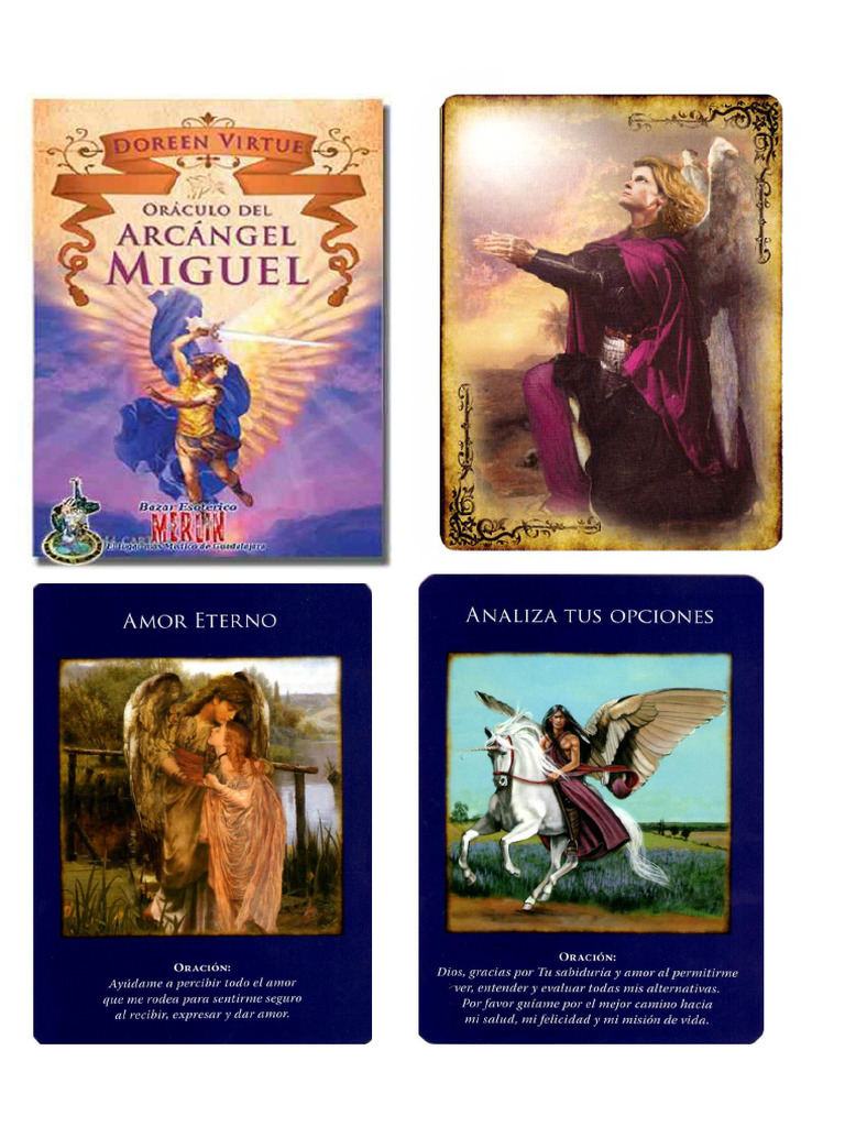 Oraculo Arcangel Miguel Cards - PDF Versión 1.pdf Versión 1 | PDF