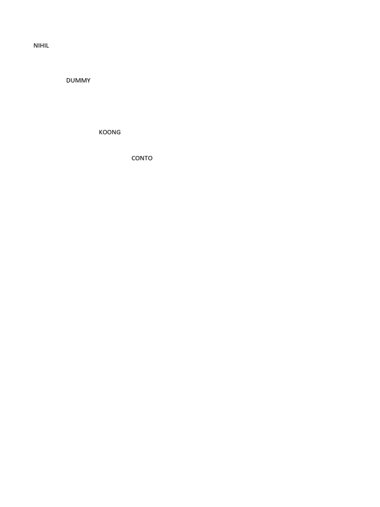 Conoth | PDF