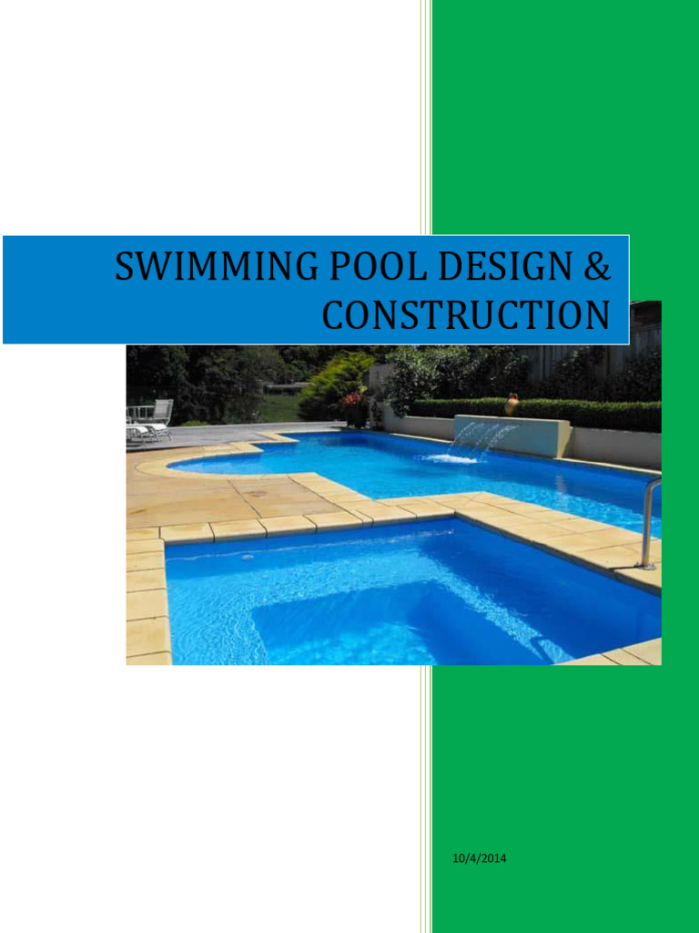 2014 Swimming Pool Design Construction by David Collins | PDF | Pump ...