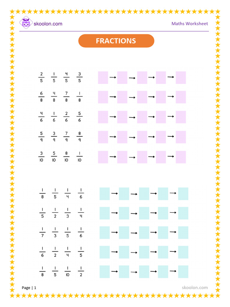 G3 Math Fractions 327 | PDF