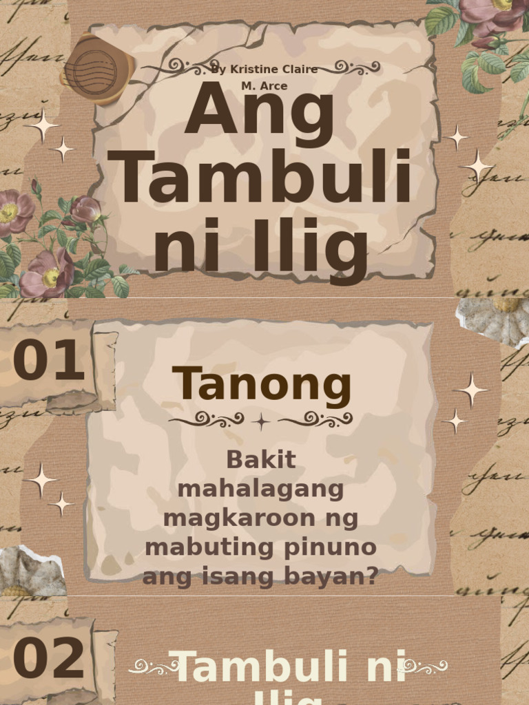 Ang Tambuli Ni Ilig | PDF