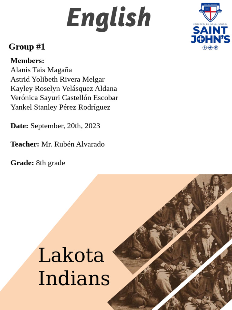 Meaning of Lakota in English | PDF | Sioux | Lakota People