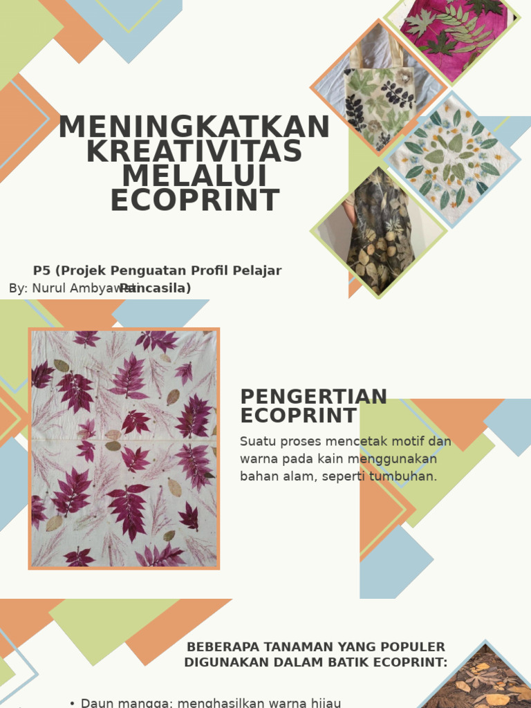 Batik Ecoprint | PDF