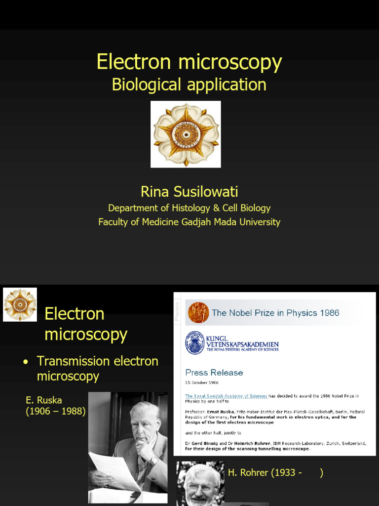 2019 02 21 Electron Microscopy Fluorescence Micros | PDF | Green Fluorescent Protein | Microscope
