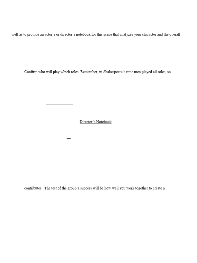 Romeo and Juliet Performace Assessment | PDF | Characters In Romeo And ...