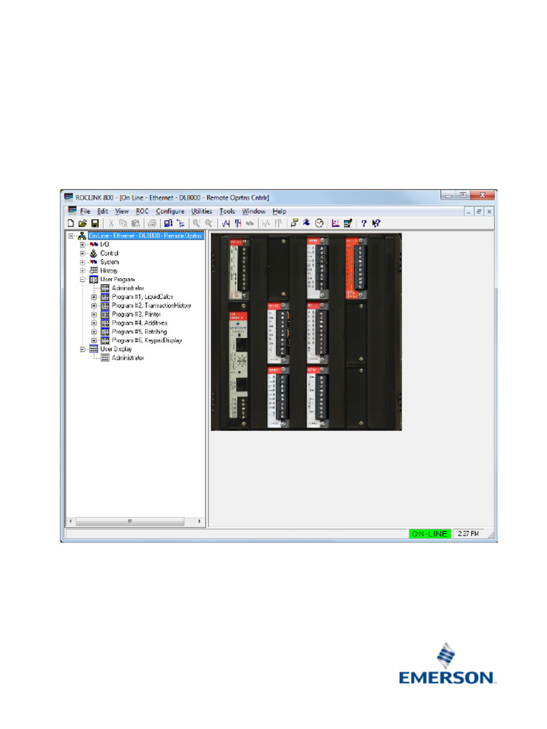 Roclink 800 Configuration Software User Manual For Dl8000 en 132342 | PDF | Graphical User ...