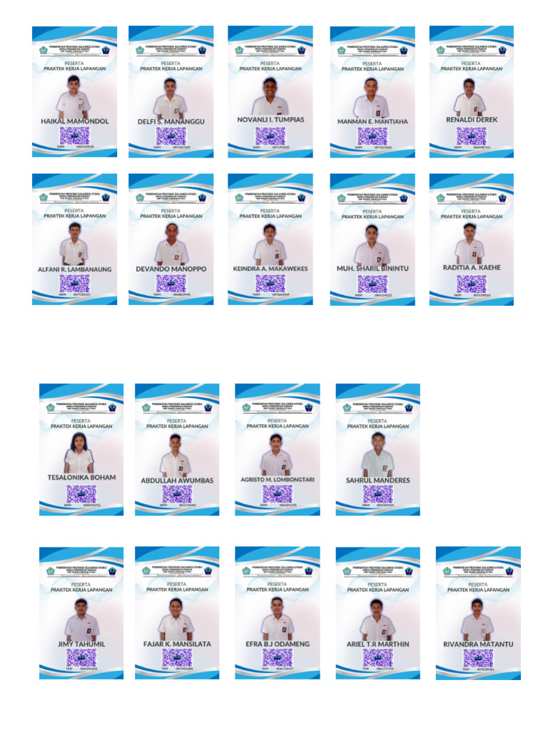 Print Out ID Card | PDF