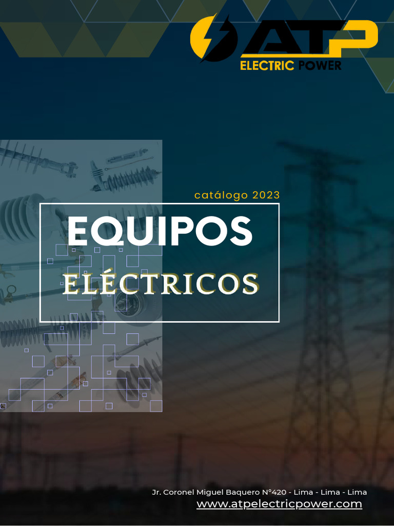 Catálogo ATP Electric Power 2023 | PDF | Aislador (Electricidad ...