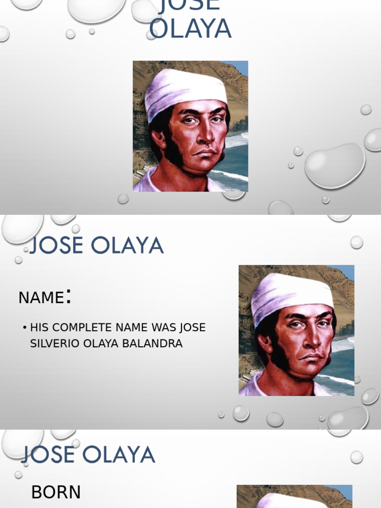José Olaya: A Brief Biography | PDF | Classics