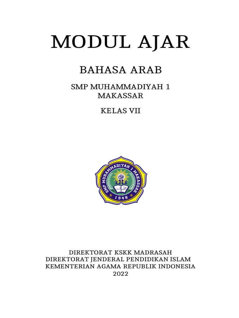 Modul Bahasa Arab 7 | PDF