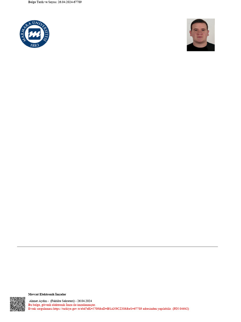 Studentship Certificate for Hazem Ashraf | PDF