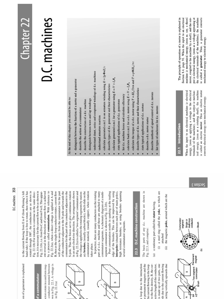 DC Machines | PDF