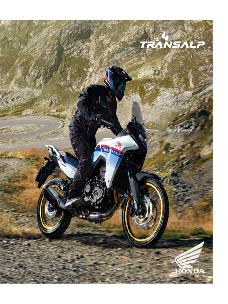 XL750 Transalp 23ym | PDF | Seguro | Motocicleta