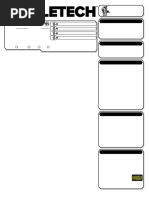 BattleTech Record Sheets: Clan Elemental Battle Armor (Space) | PDF ...