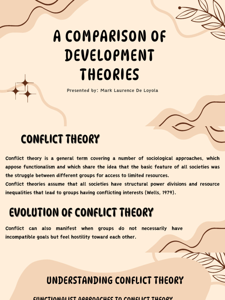 A Comparison of Development Theories | PDF | Economic Growth | Market ...
