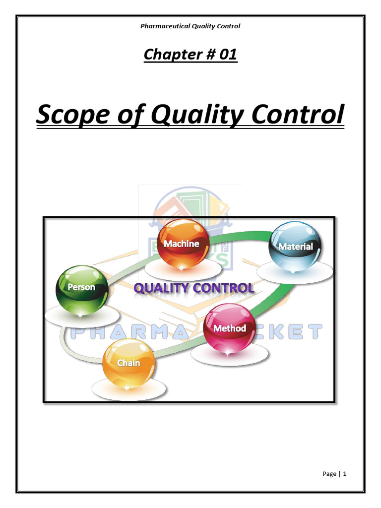 Pharmaceutical Quality Control Overview | PDF | Tablet (Pharmacy ...
