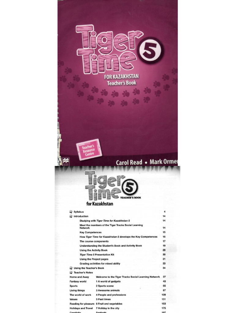 Tiger Time Teachers Book | PDF