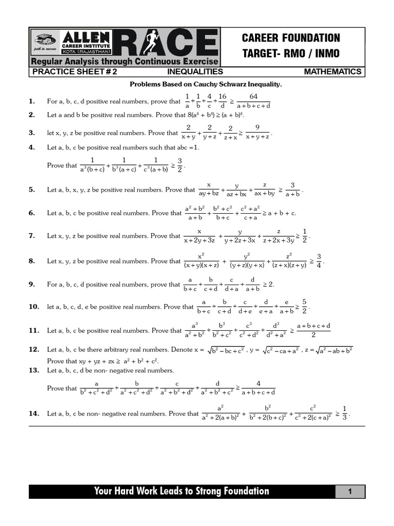 Sheet 2 | PDF | Mathematical Concepts | Mathematics