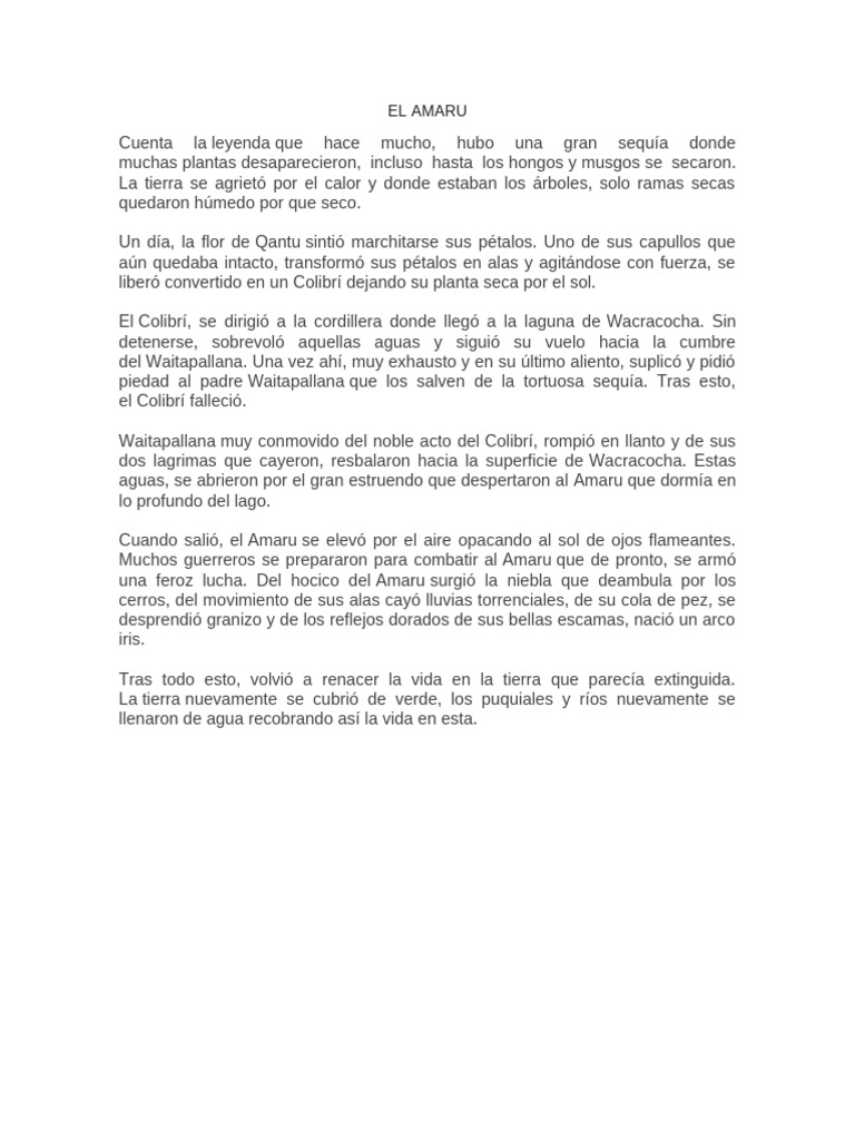 El Amaru | PDF