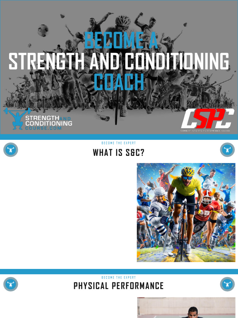 Strength and Conditioning Coach Guide | PDF | Strength Training ...