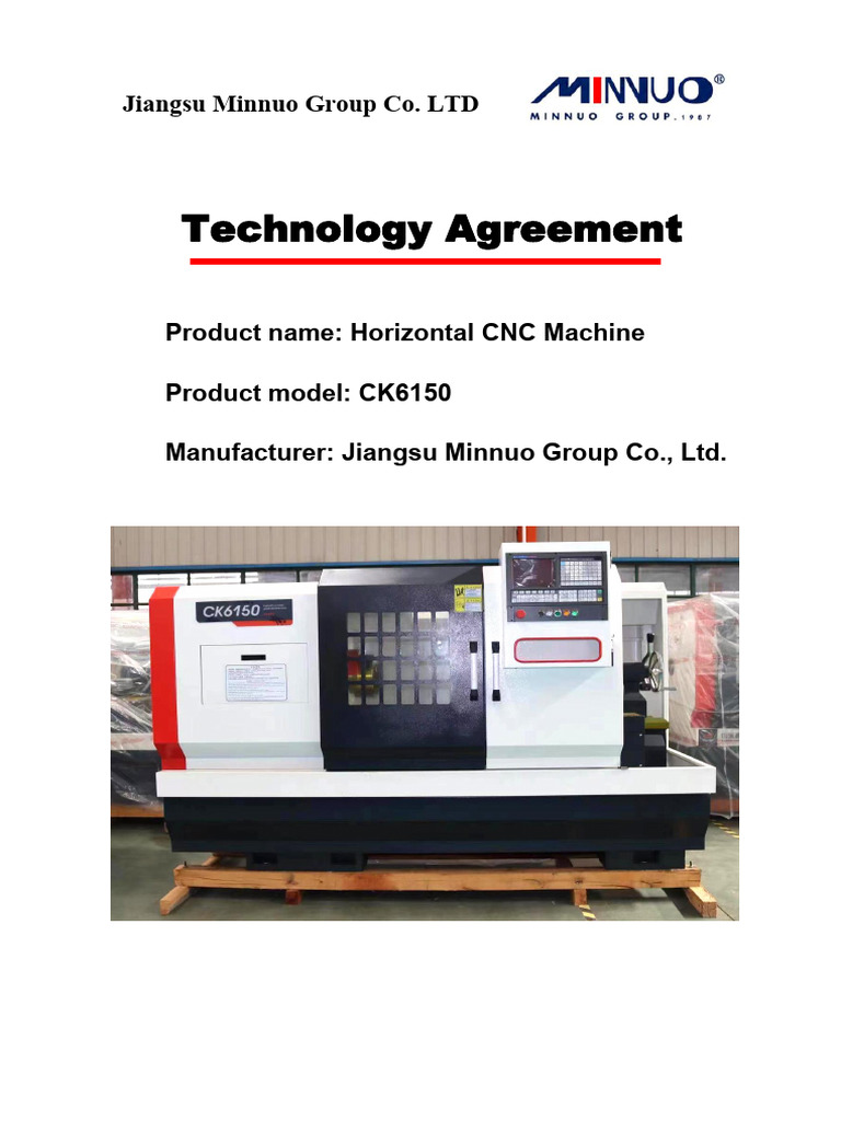 Minnuo CK6150 CNC Machine Overview | PDF | Gear | Machines