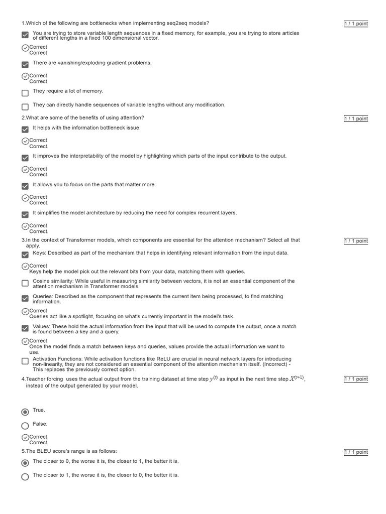 Neural Machine Translation - Coursera | PDF | Machine Learning ...