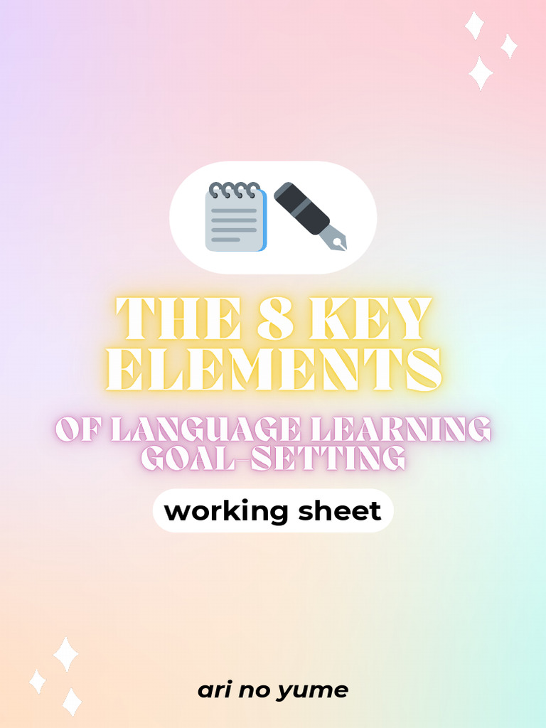 8 Key Elements Workbook | PDF