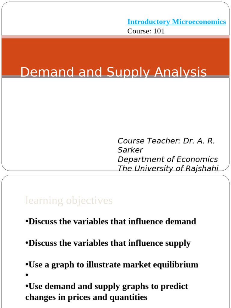 Chapter 2 2018 | PDF | Supply (Economics) | Supply And Demand