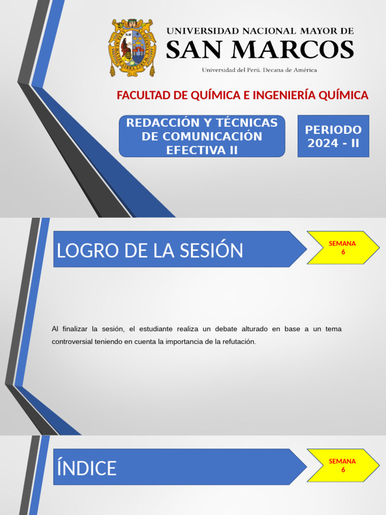La Refutación - Semana 06 | PDF | Argumento | Pensamiento crítico