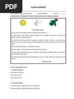 Fábula del Viento y el Sol | PDF | Poesía