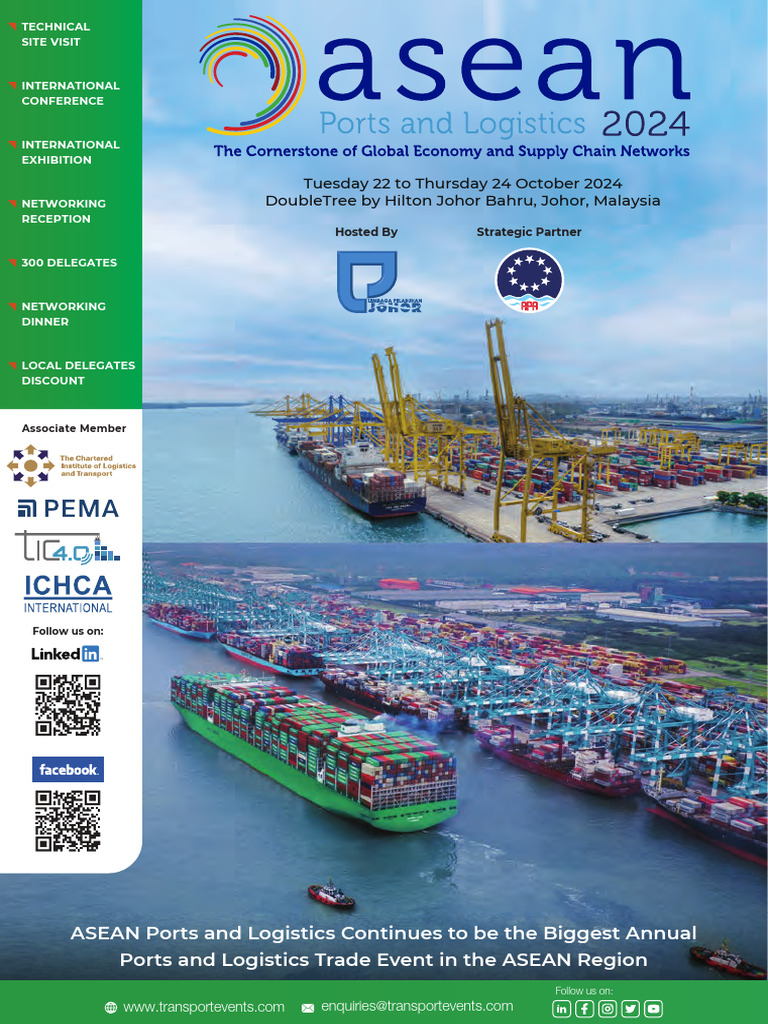 ASEAN Ports & Logistics Conference 2024 | PDF | Port | Wire Transfer