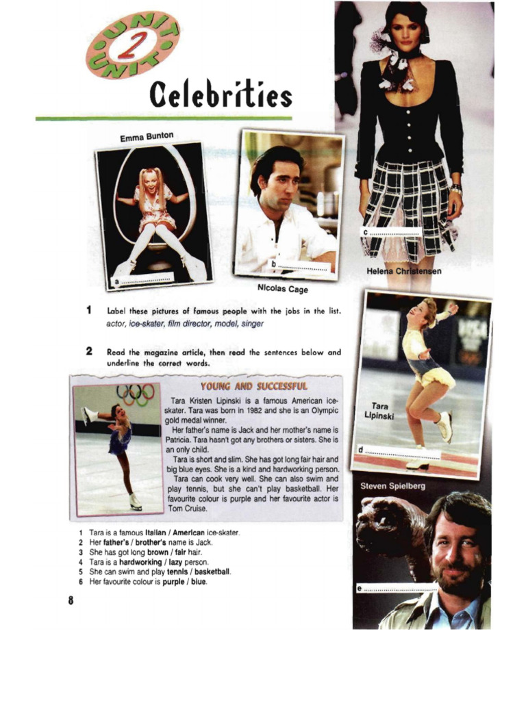 Celebrities | PDF
