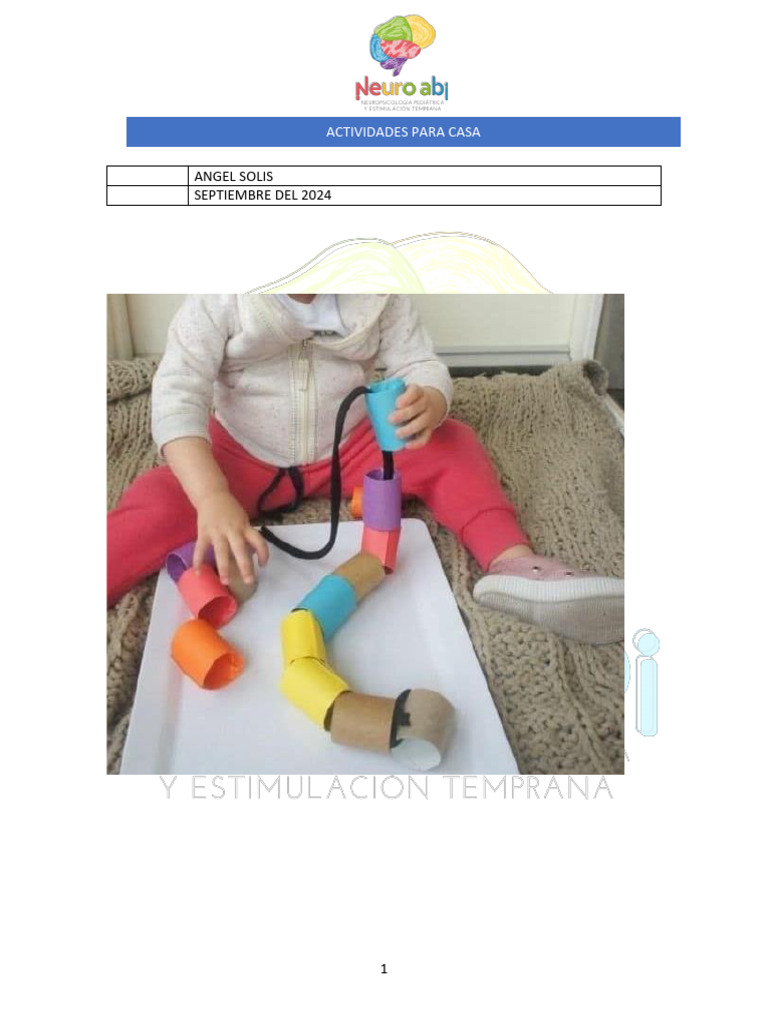 Actividades Angel Solis Sep 2024 1 | PDF | Salud y bienestar