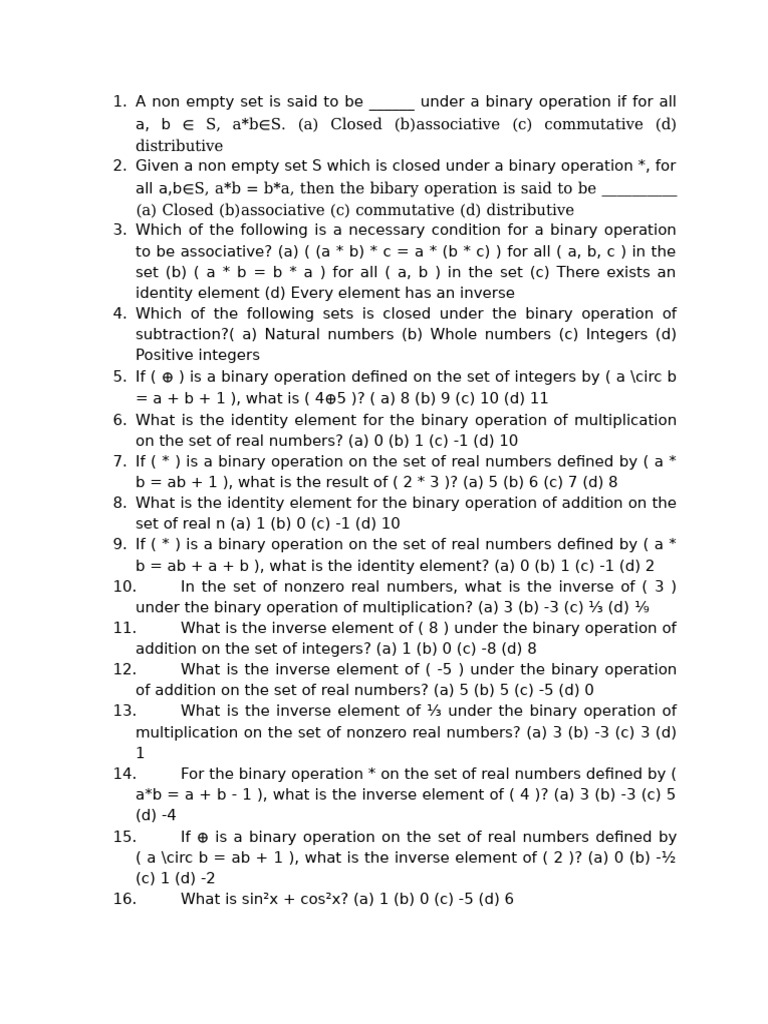 SS1 Further Mathematics | PDF | Mathematics | Mathematical Concepts