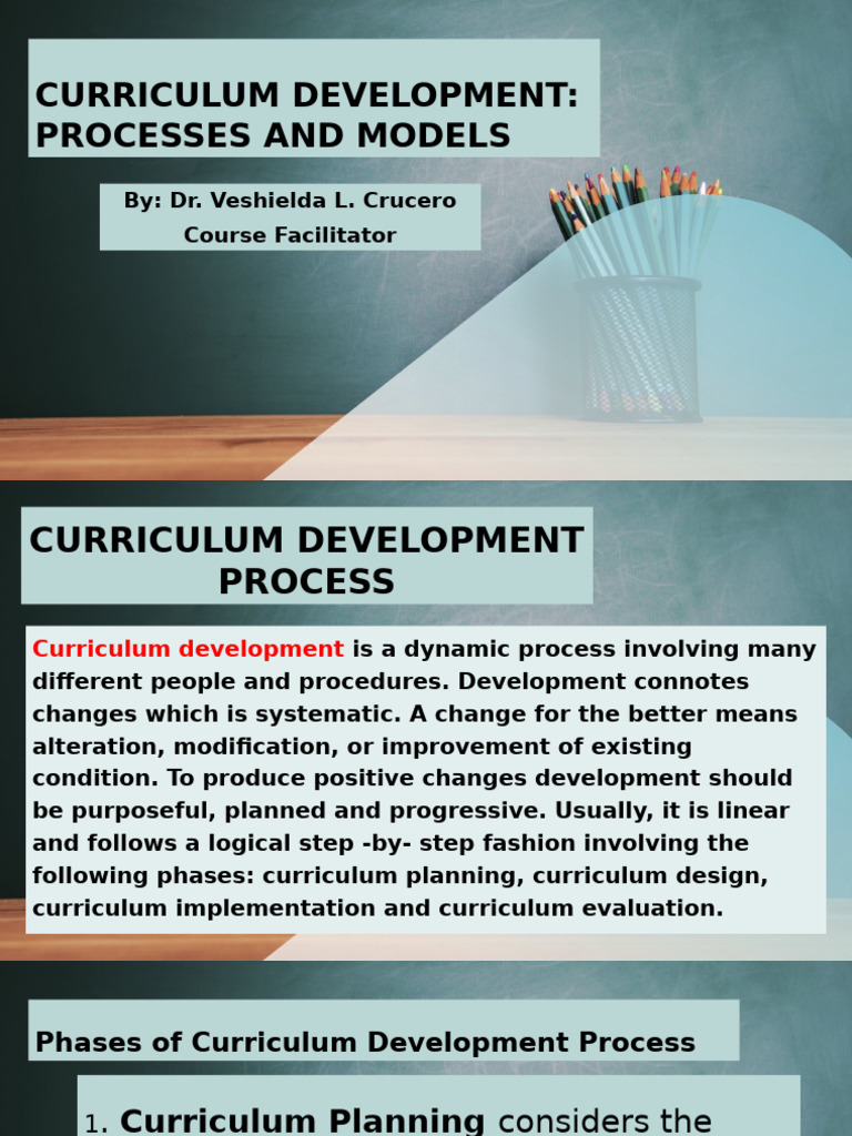 Curriculum Processes and Models | PDF | Curriculum | Learning