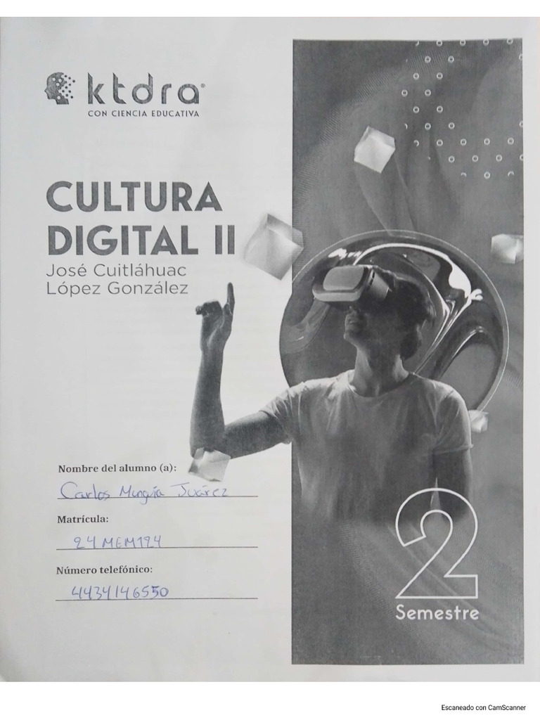 Cuadernillo de Cultura Digital 2 | PDF