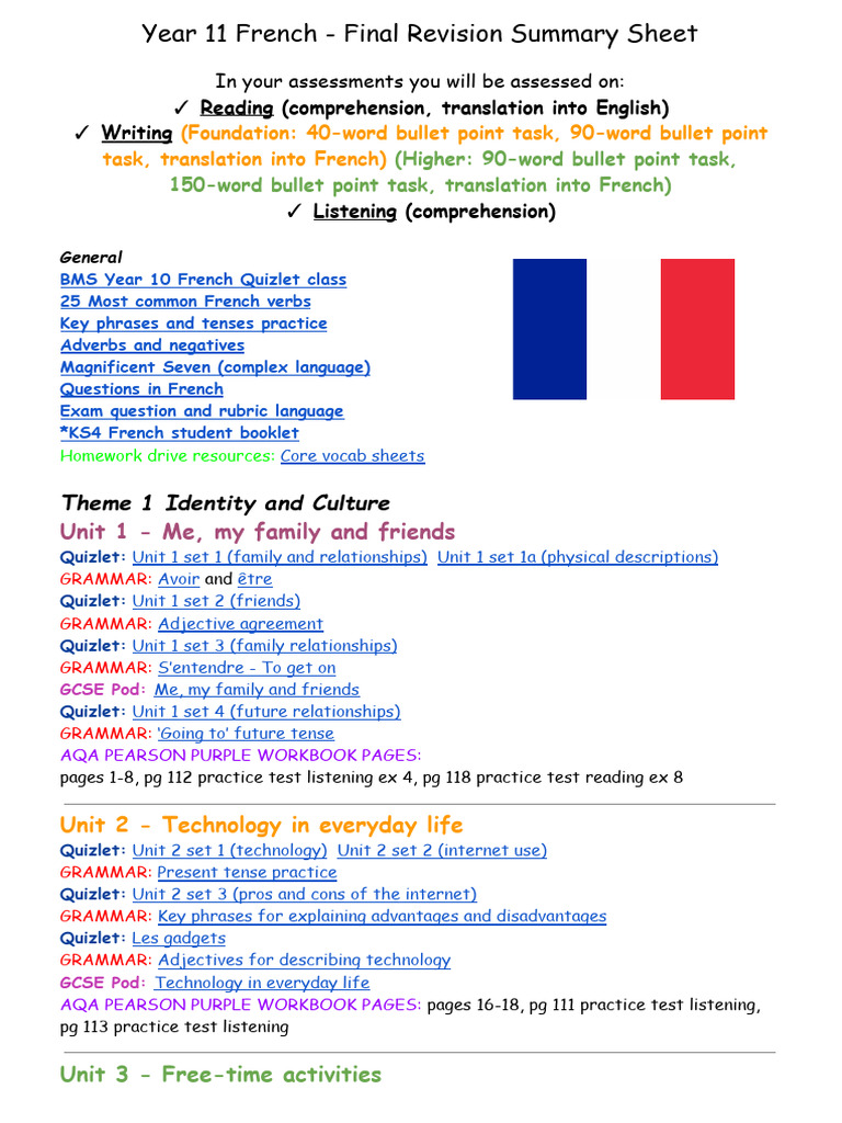 Grade 11 Revision Quizezz | PDF | Grammatical Tense | Linguistics